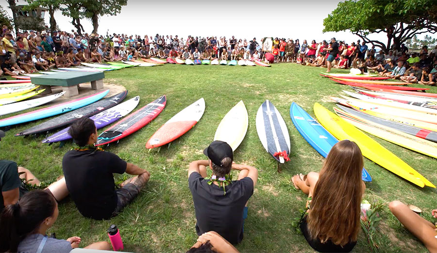 The Opening Ceremony for The Eddie Aikau Big Wave Invitational Is One ...