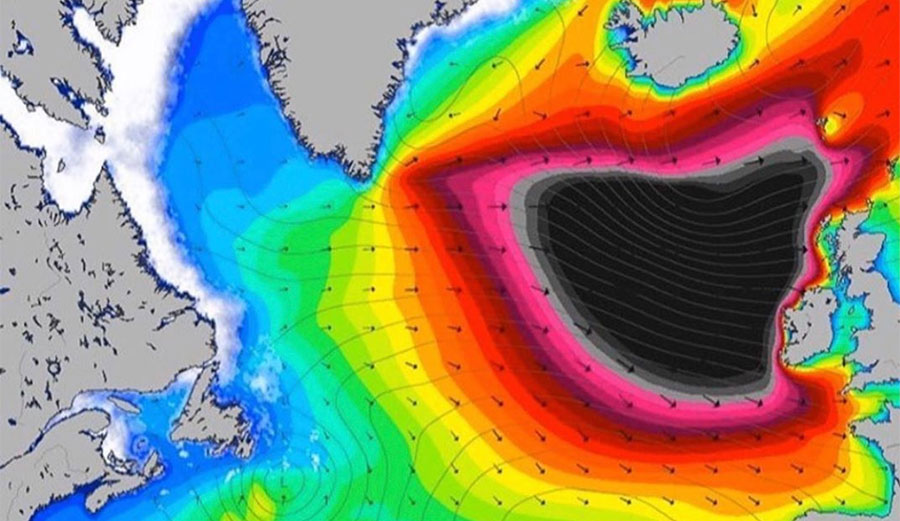 Enormous Swell Gives First-Ever Nazaré Tow Surfing Challenge the Green ...