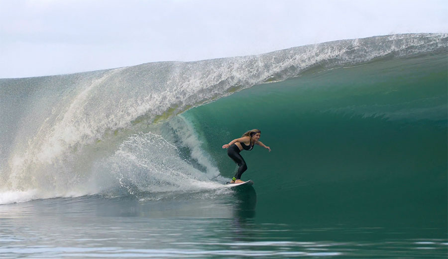 Caroline Marks Surfs Teahupoo Like She Was Born In the Barrel | The Inertia