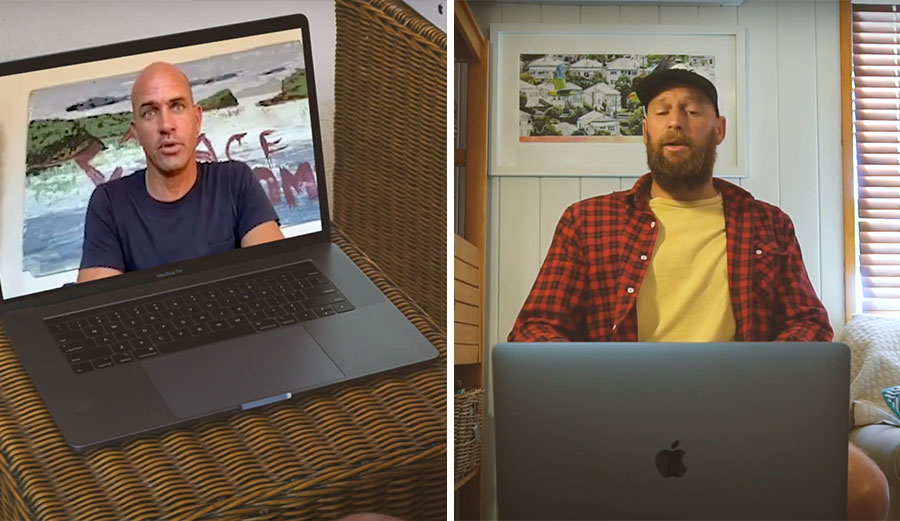 Watch Luke Cederman’s Zoom Meeting With Kelly Slater About His New ...