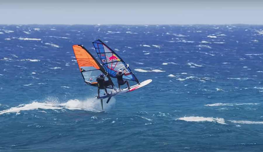 Kai Lenny and Ricardo Campello Took Tandem Windsurfing to the Next ...