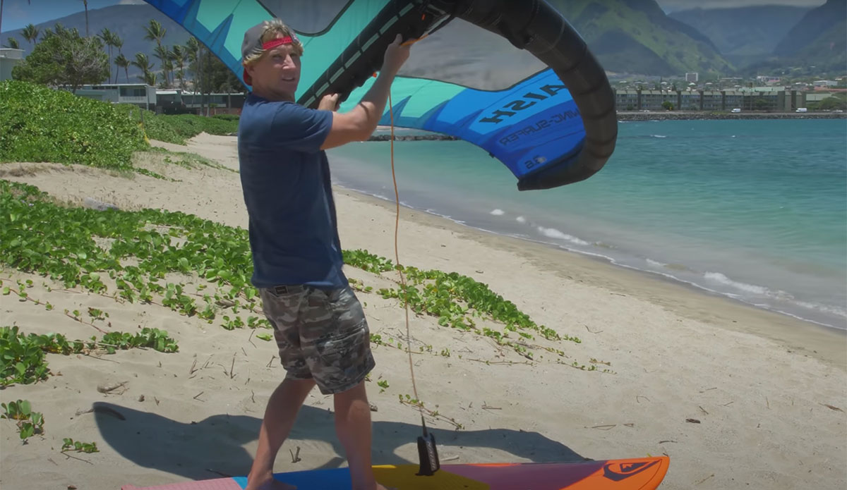 Robby Naish Gives an Incredibly Helpful Wing Surfing Tutorial | The Inertia