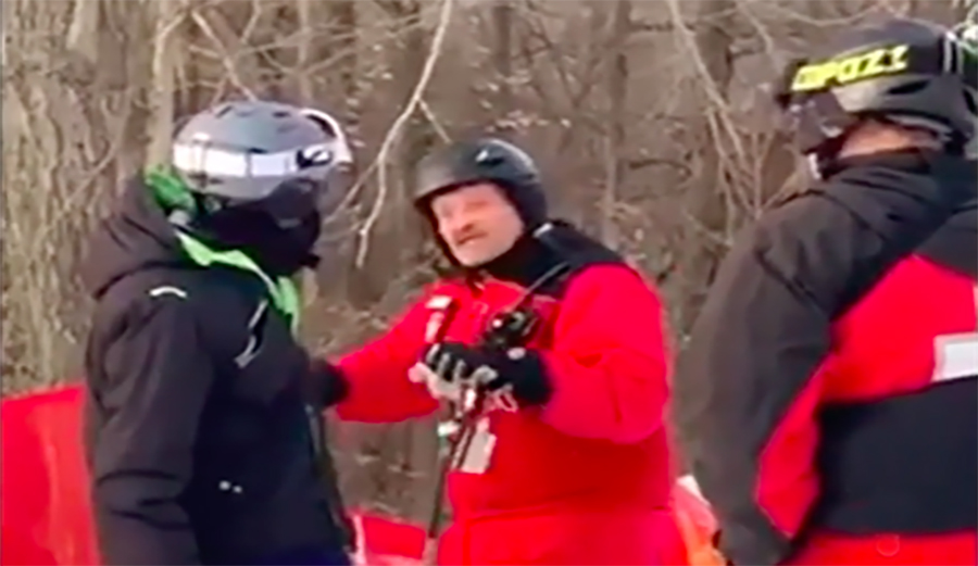 Watch This Ski Patrolman Lay Into This Snowboarder For Being "Totally ...