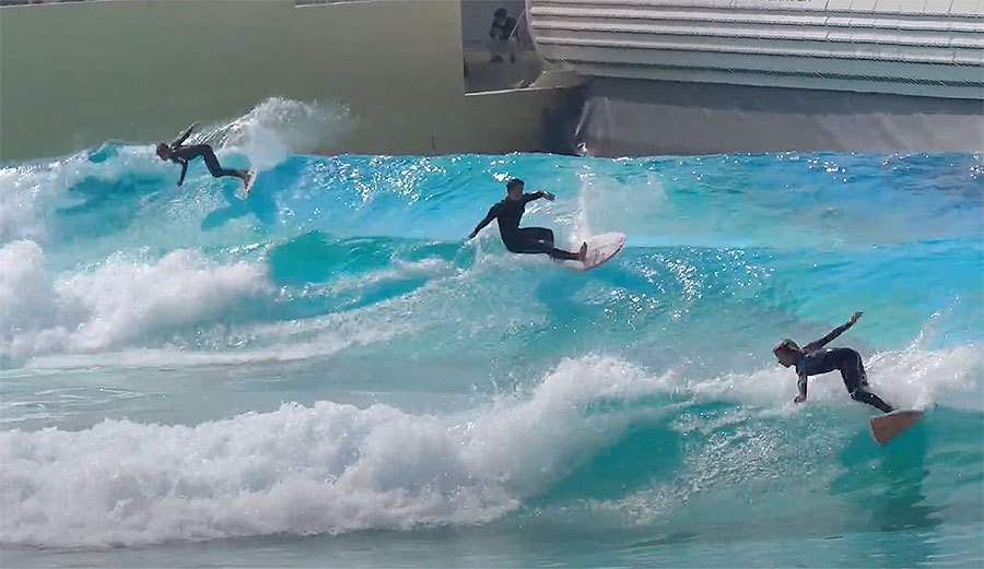 3 Minutes of Wavegarden’s Turn Waves at the Wave Park in South Korea ...