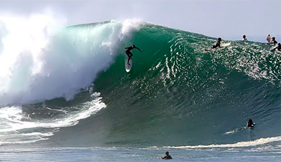 This Week's Pacific Ocean Swell Was Gold in the South Bay for Los ...