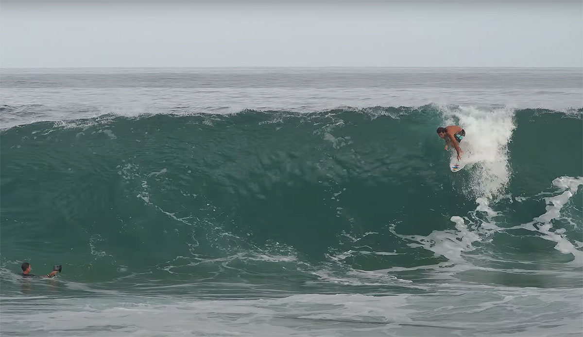 Mason Ho Surfs Keiki Shorebreak on a …Lost Hydra Fish | The Inertia