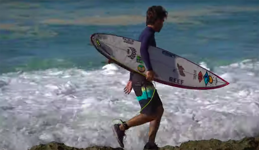 Check Out Surfer Mason Ho's Version of the Reef Shoe as He Surfs a ...