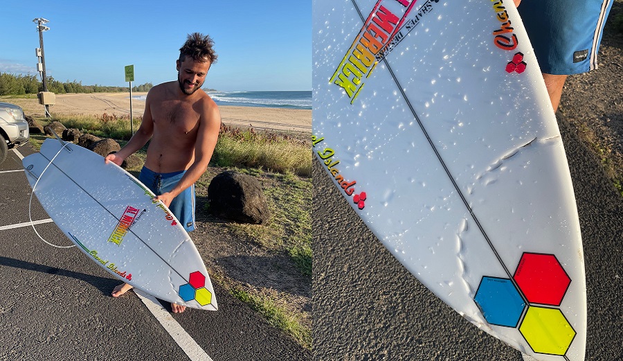 Gavin Klein Discusses His Recent Close Call With a Tiger Shark on Kauai ...