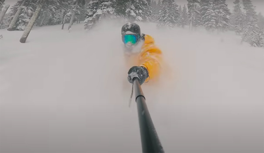 This is What it Looked Like to Snowboard Lake Tahoe After Getting 6 ...