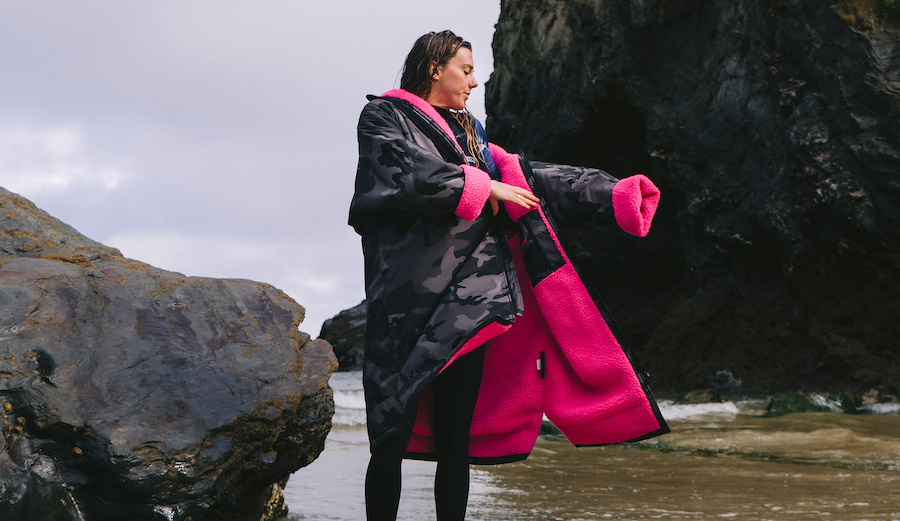 The dryrobe Advance Is the Warmest Changing Robe for Surfers | The Inertia