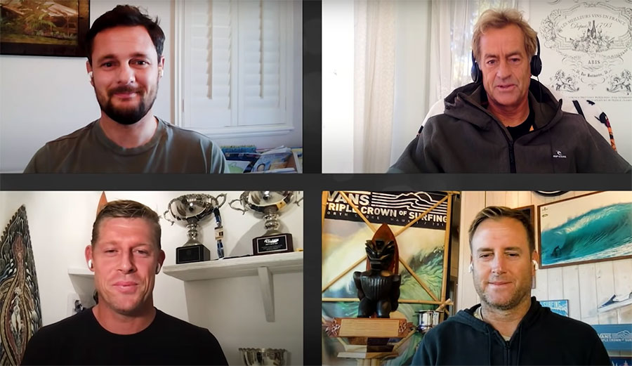 Tom Curren, Mick Fanning, Ross Williams, and Dave Prodan Discuss the ...