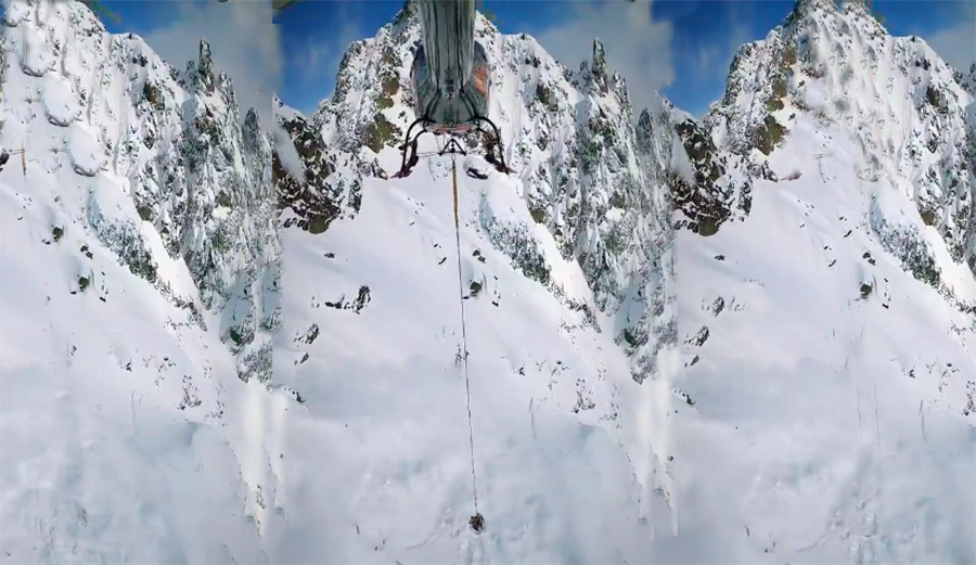 Watch This Helicopter Control Avalanche-Prone Slopes in Chamonix With ...