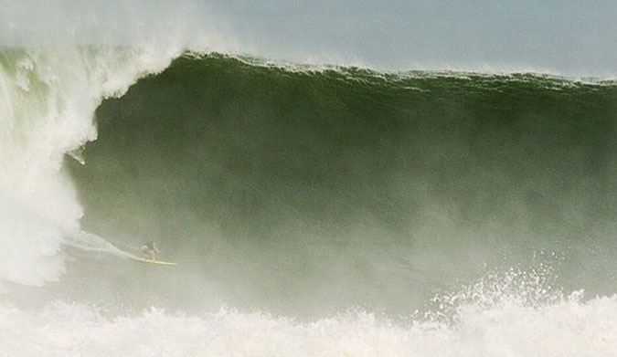 A Look Back to When Mark Healey Surfed Possibly the Biggest Wave Ever ...