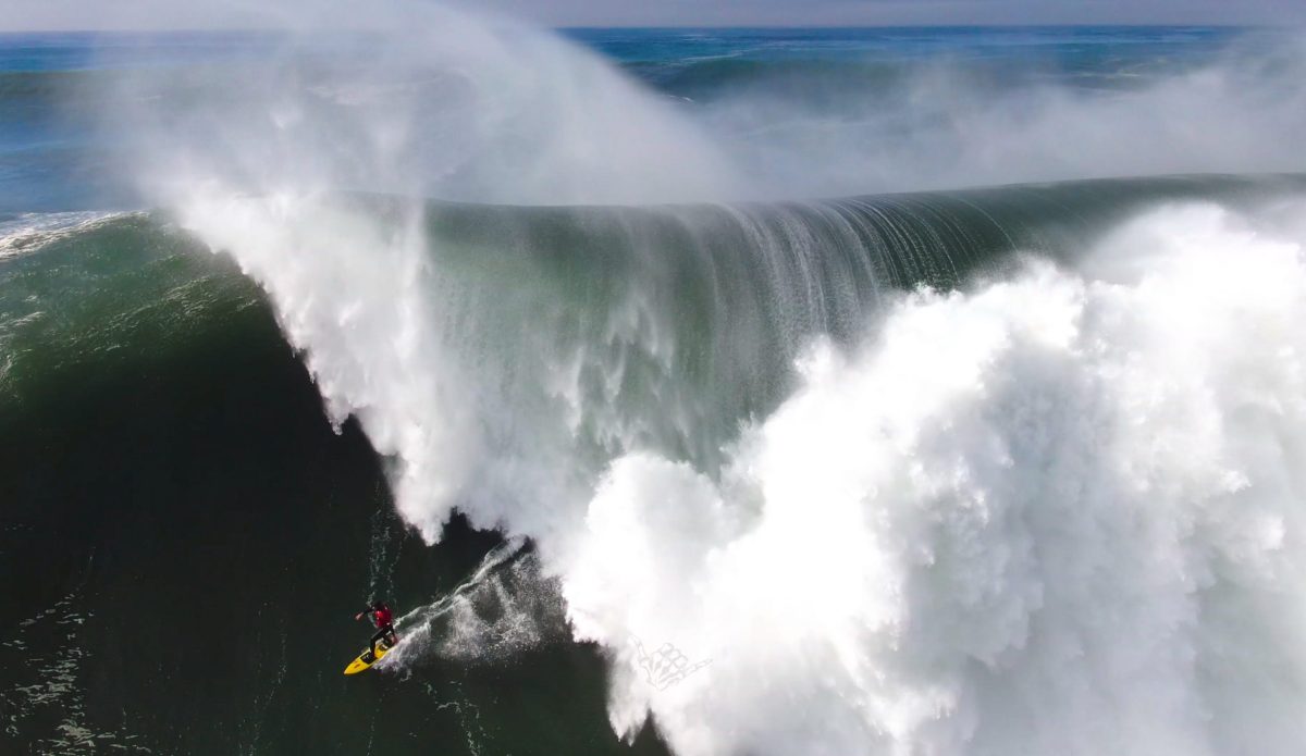 All-Time: Mavs & 'The Biggest Swell of the Decade' by Drone