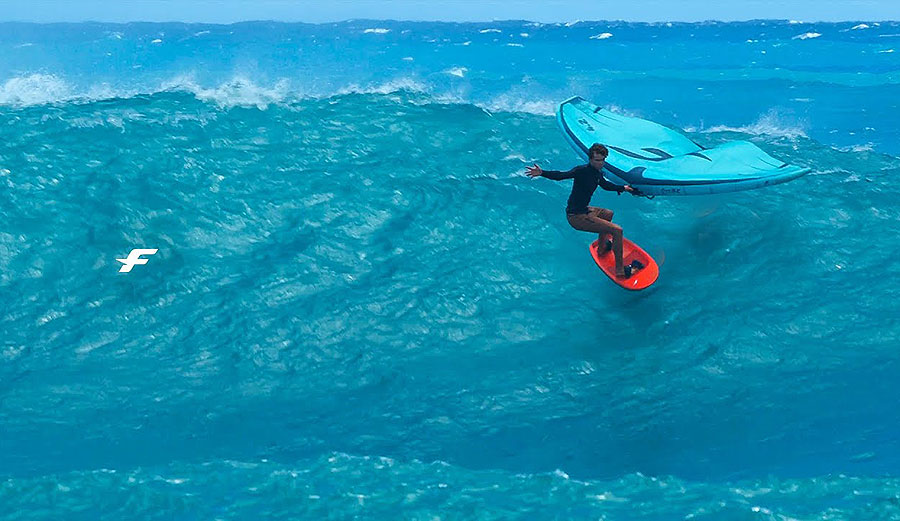 A Wing, a Foil, and an Epic Maui South Swell
