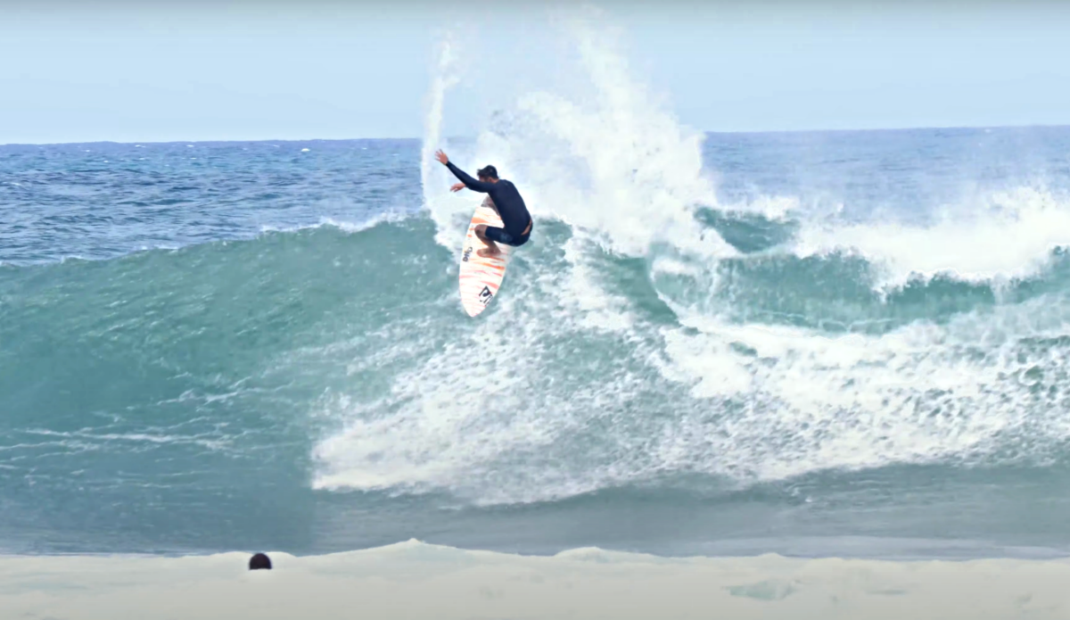 Eli Olson Milks an Early Season North Shore Swell