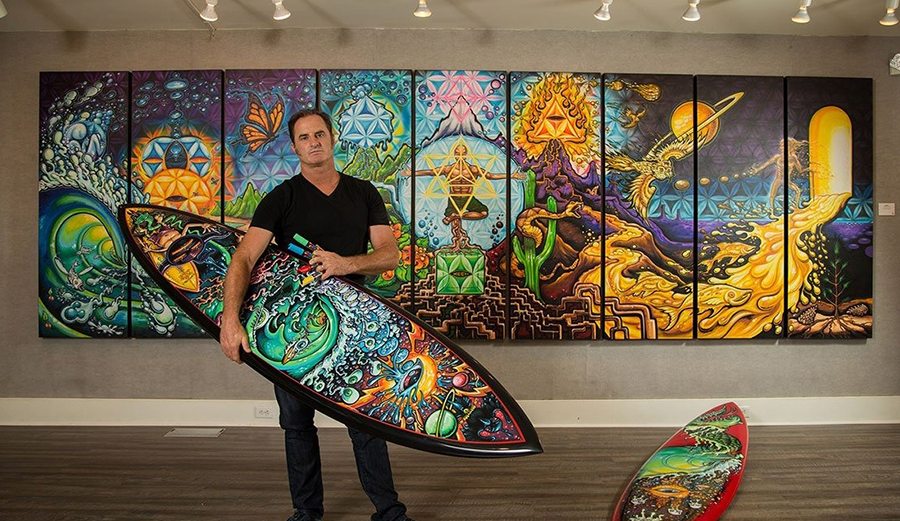 San Clemente Surf Artist Drew Brophy Has Been Hospitalized With COVID ...