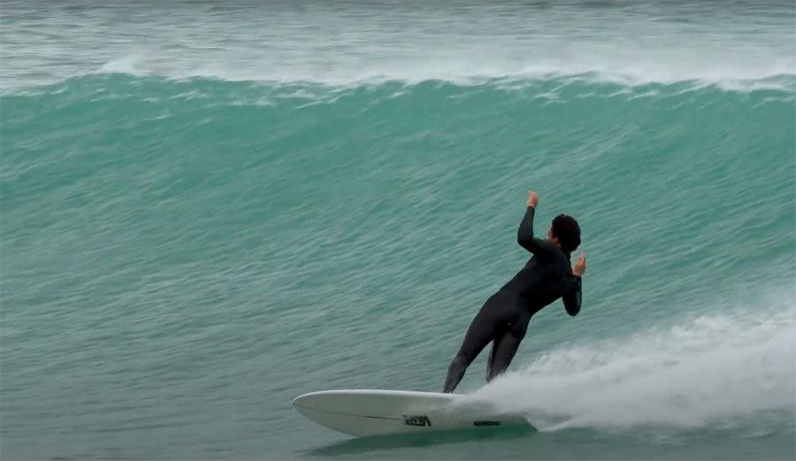 Mikey February Is Bleeding Style on a 6'10" CI Mid-Length