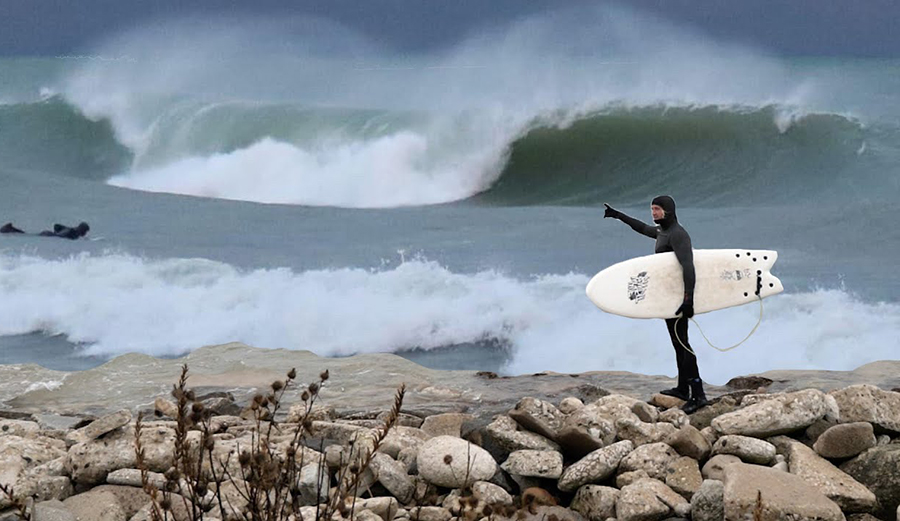This Is Ben Gravy Surfing Perfect Wisconsin | The Inertia