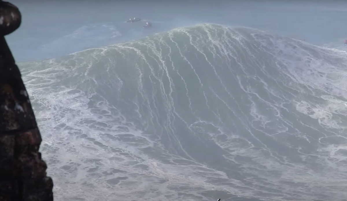 These Angles of Massive Nazaré Are Jawdropping