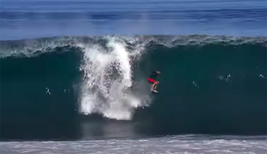 This Footage Shows Exactly How Tough the Drop at Pipeline Is | The Inertia