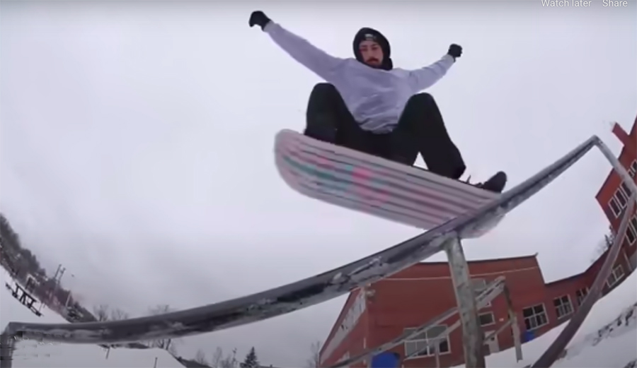 You've Got to See This Guy Snowskate | The Inertia