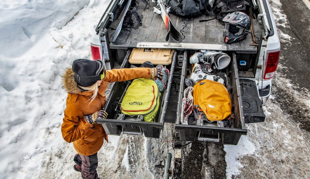 DECKED In Winter: Organization with the Pickup Bed System | The Inertia