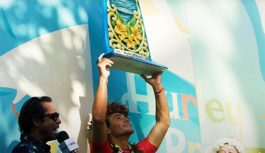 Barron Mamiya: Behind the Scenes of His Emotional Hurley Pro Sunset Win