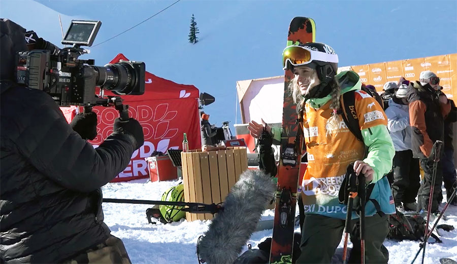 We Mic'd Up Lexi Dupont During One Gnarly Run at the Freeride World ...