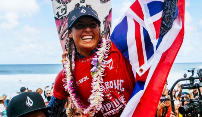 Wildcard Moana Jones Wong Wins Billabong Pro Pipeline Against World ...