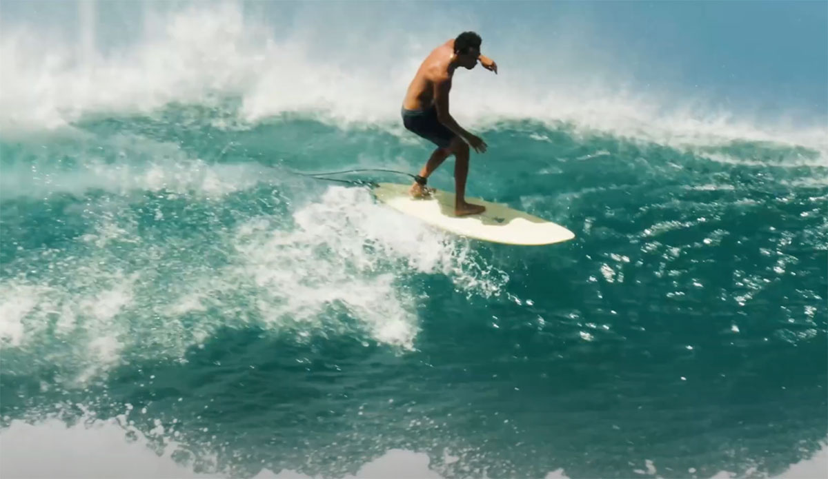 Noa Mizuno's Surfing Is Made for This Alex Lopez Diamond Twin Surfboard