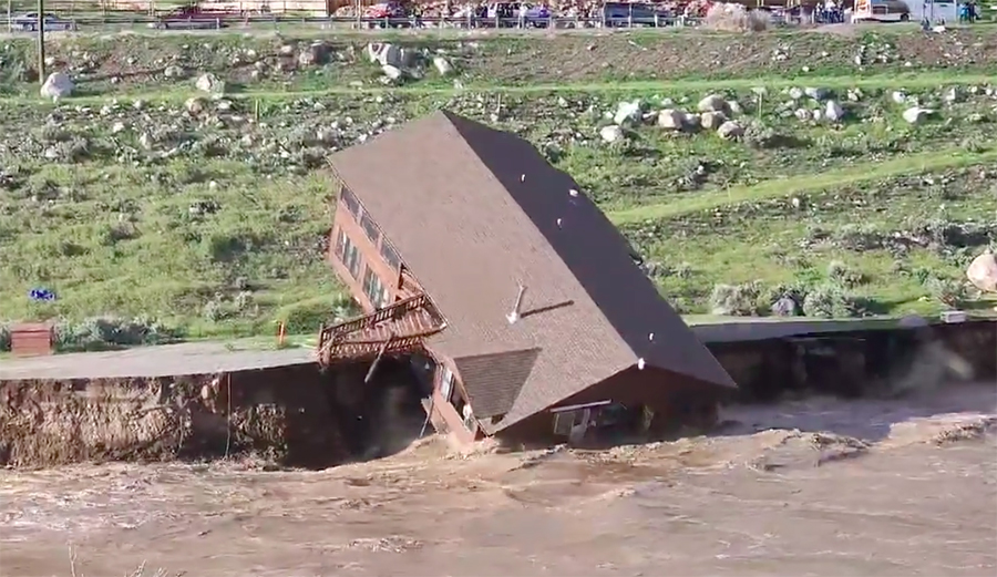 All Roads to Yellowstone National Park Have Been Closed Due to Flooding ...