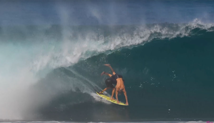 Jamie O'Brien's Top 5 Pipeline Wipeouts From Winter 2022