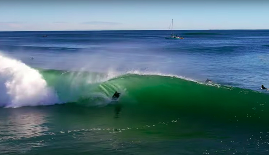 3 Minutes of Epic Drone Footage From the Best Man-Made Wave in ...
