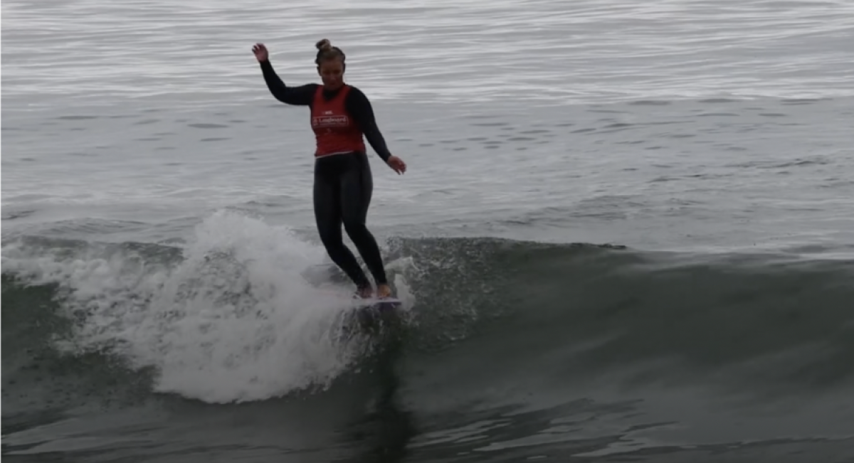 Kai Sallas and Sophia Culhane Win the Surfing For Hope Longboard ...