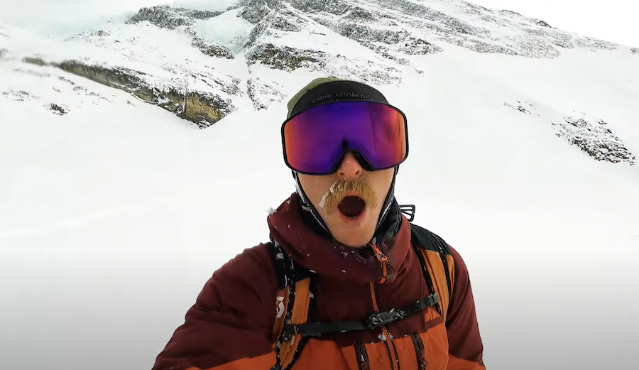 Watch Michael Wirth Tackle the Remote Comstock Couloir by Himself | The ...