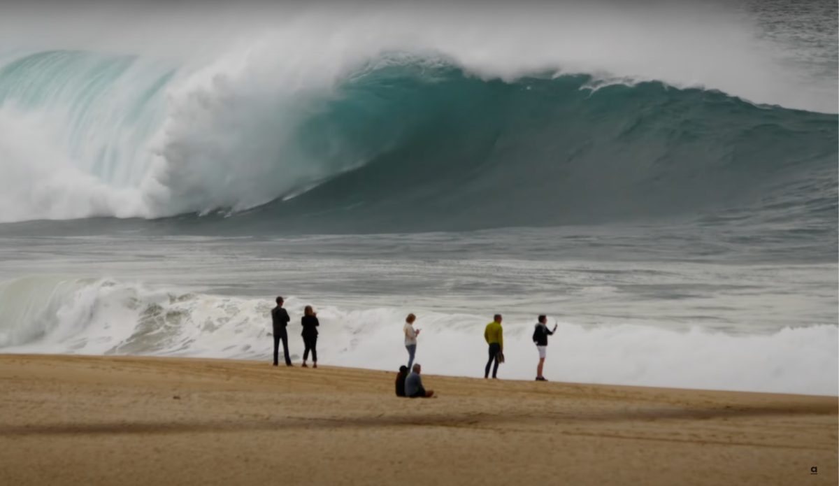 Nazaré Showed the First Signs of a New Season This Week