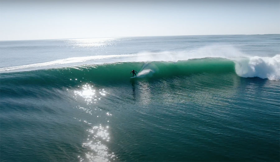 Nic von Rupp Surfs a Stunningly Perfect Mysto River Mouth Point Break ...