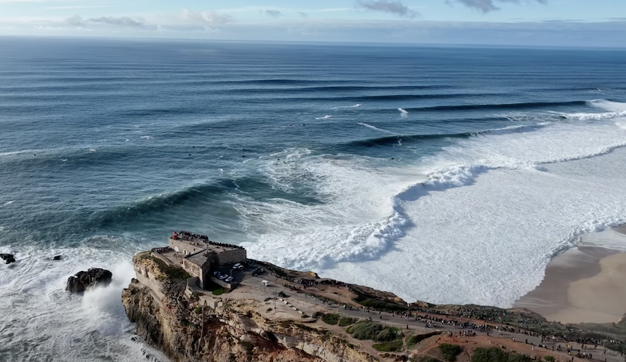 Nazaré Went XL Yesterday to Start the Season | The Inertia