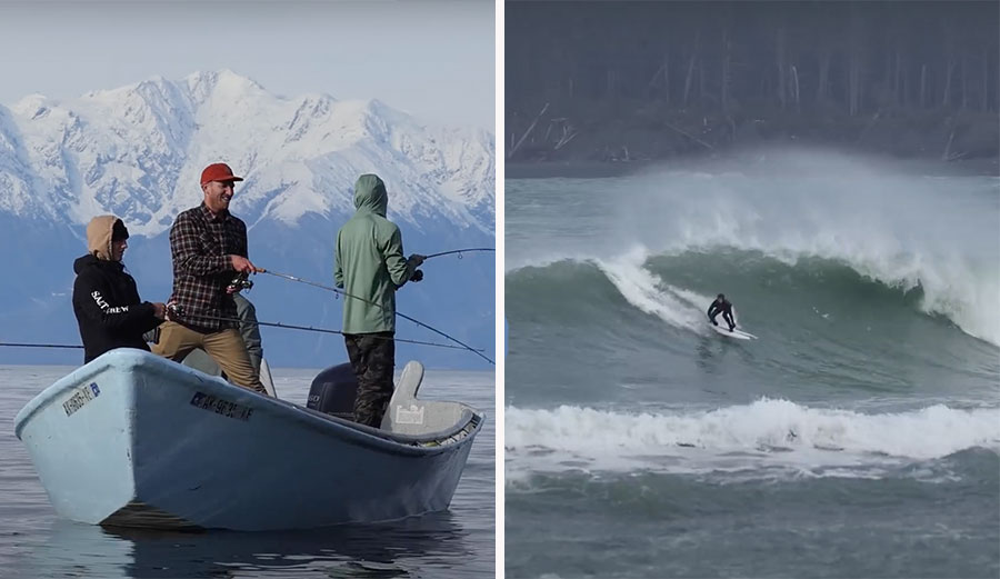 Here's How to Properly Do a Surf and Fishing Trip In Alaska