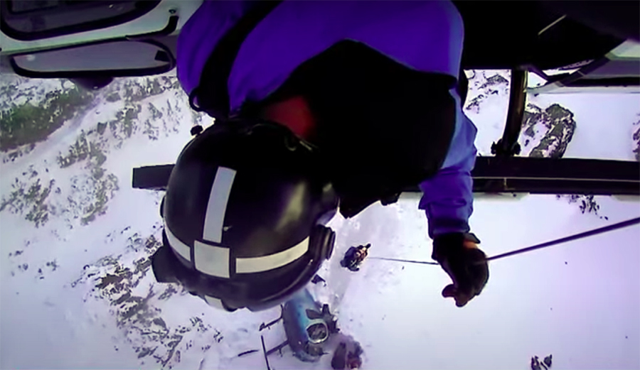 A Helicopter Crashed in the Utah Mountains and This Footage Captured ...