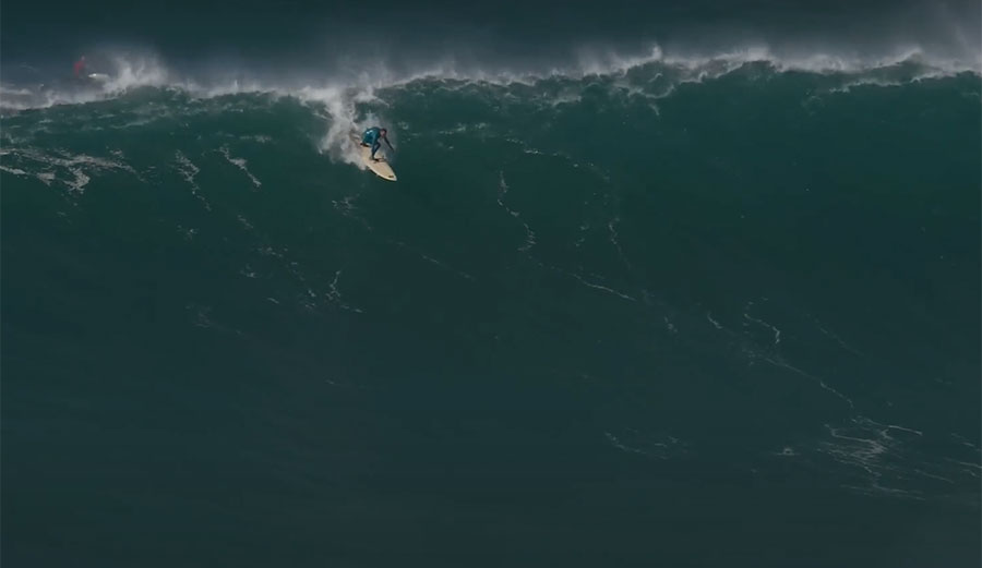 Paddling Into These Nazaré Monsters Is Just Nuts