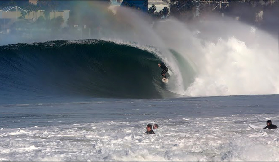 This Is What Happens When a Sizable Swell Hits the South Bay