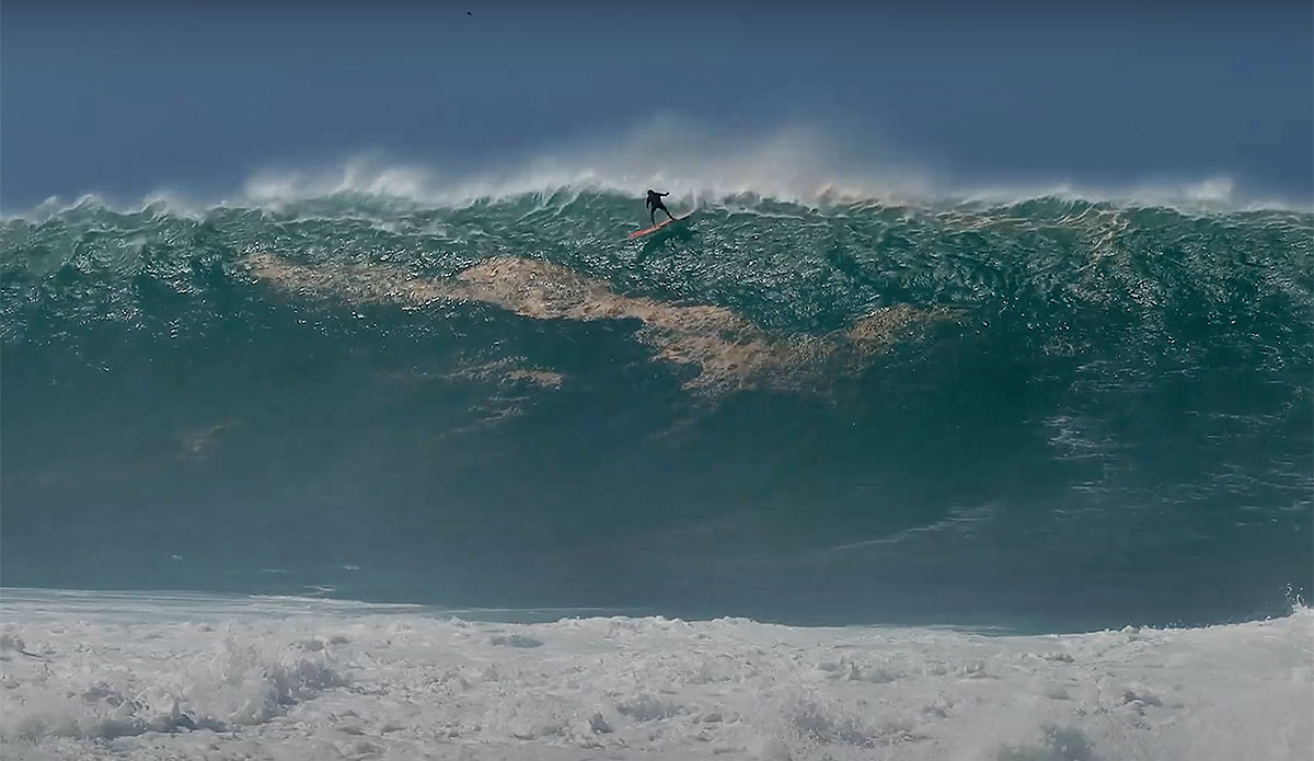 Mark Healey Went Full Send at the 2023 Eddie Aikau Invitational