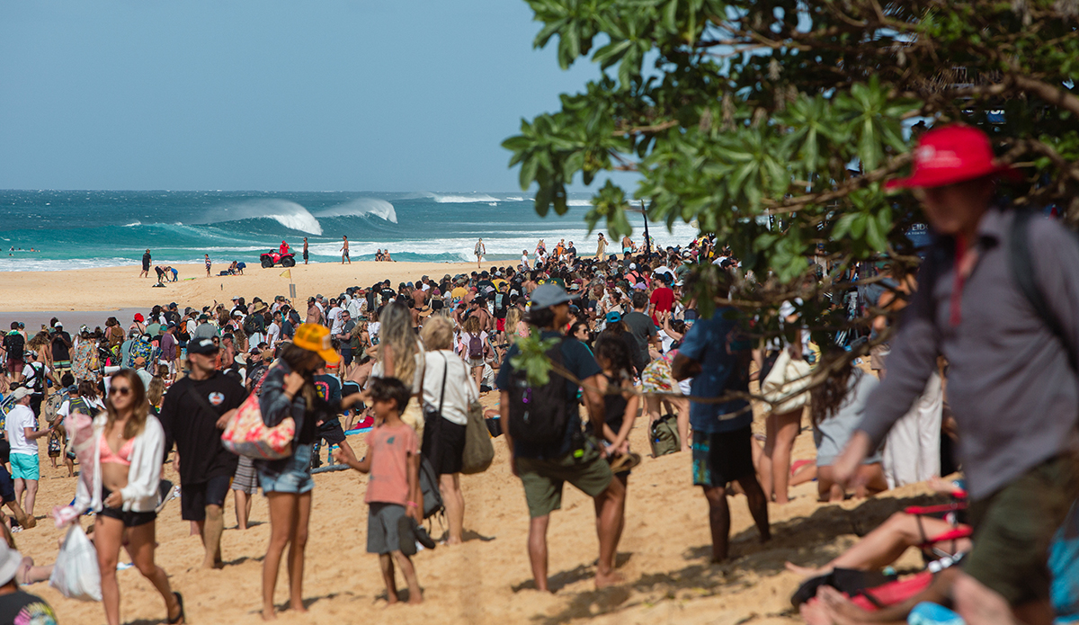 The Energy Surrounding the Billabong Pro Pipeline Was Still as High as Ever