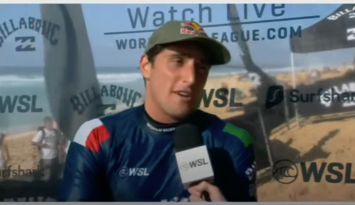 Leo Fioravanti Rips WSL’s Apple Watch Collaboration During Live ...