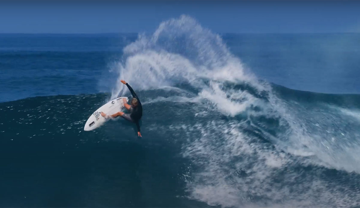 John John Florence Tests Out a New Pyzel Shape on a Friday Morning