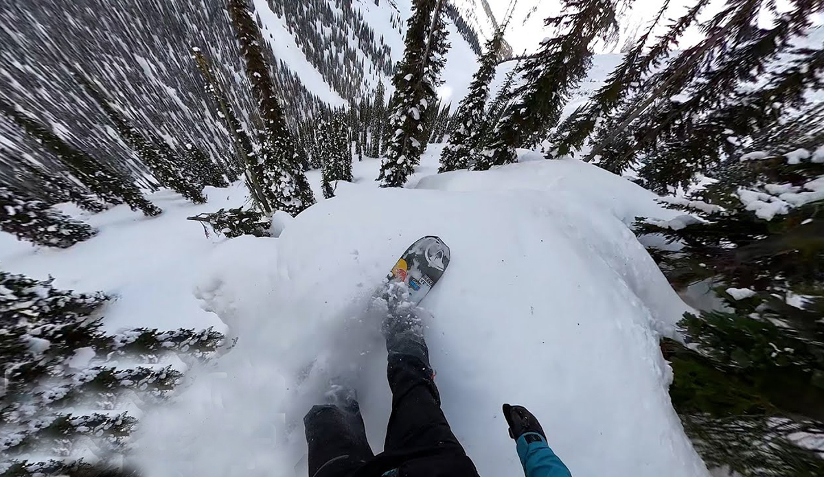 Travis Rice Releases POV Footage of His Insane Pillow Line at Natural ...