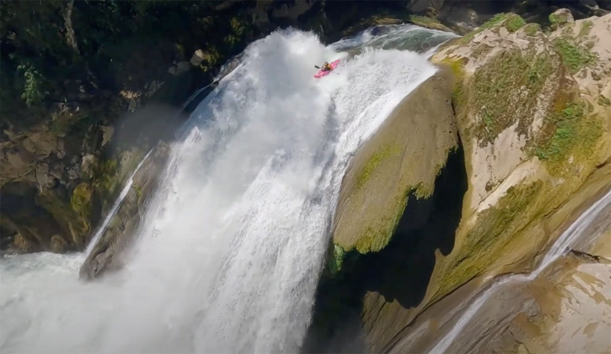 Kayaker Dane Jackson Navigates the 'Steepest Rideable Waterfall on the ...