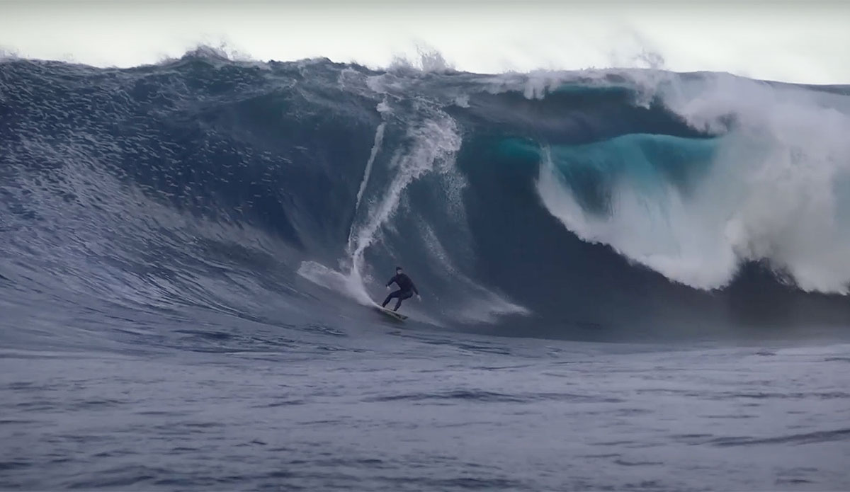 Surfing Terrifying, Gigantic Slabs at Shipstern Bluff